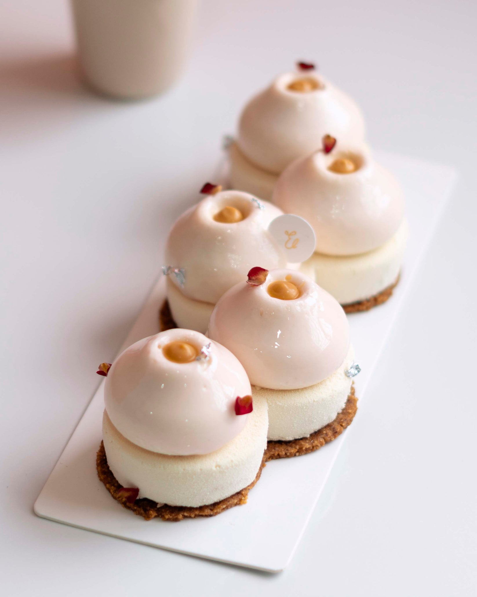 Taro Bubur Chacha Log Cake – Enchante